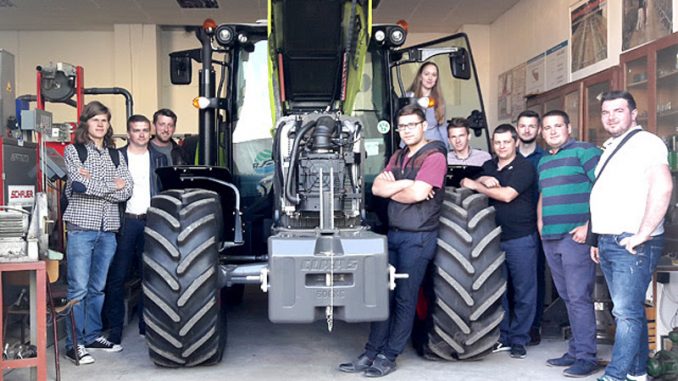 Proiect pentru practica studenților lansat de CLAAS România și USAMVB ...