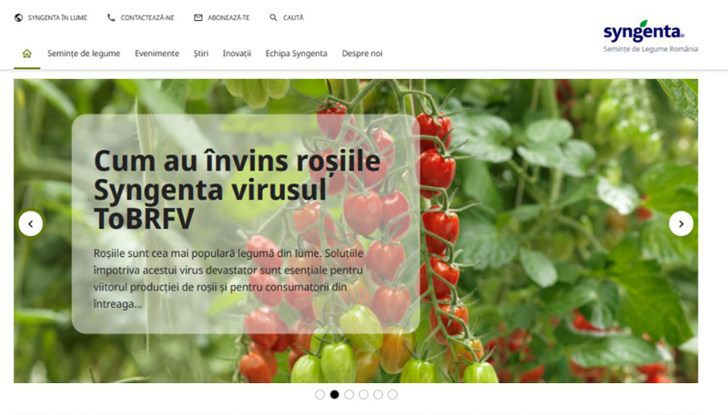 Syngenta România are un nou website dedicat semințelor de legume ...