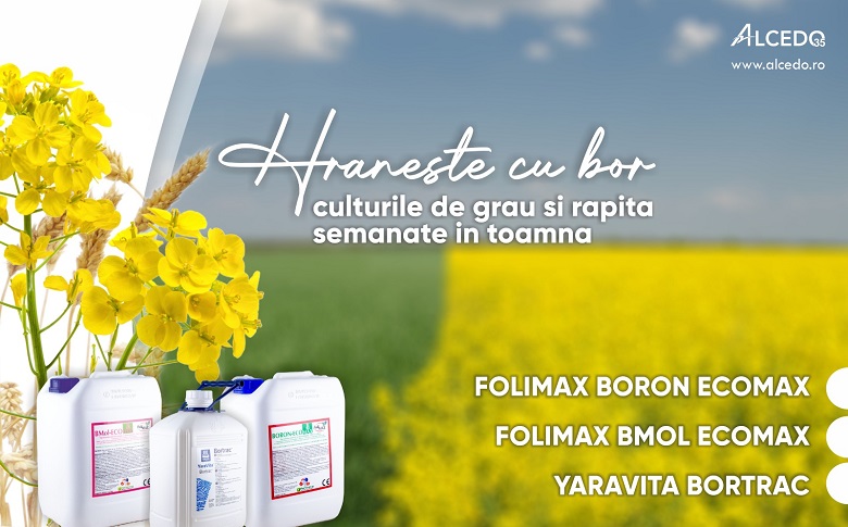 BORUL - Esențial pentru culturile de toamnă! - Cotidianul Agricol